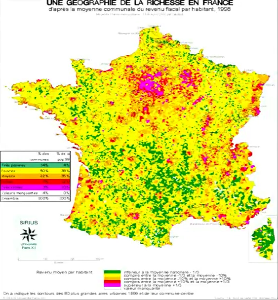 Geography of wealth and development